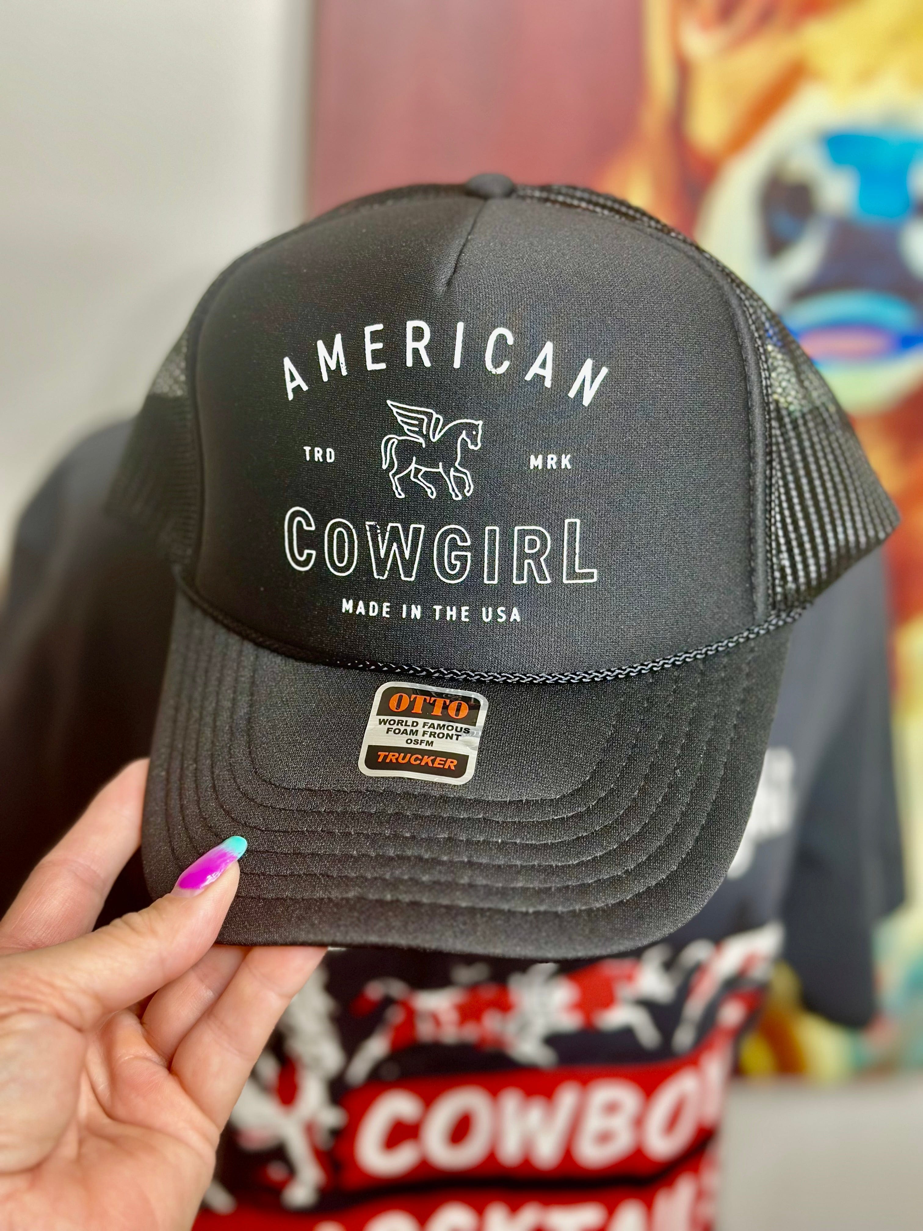 The American Cowgirl Trucker Cap – Shop Envi Me