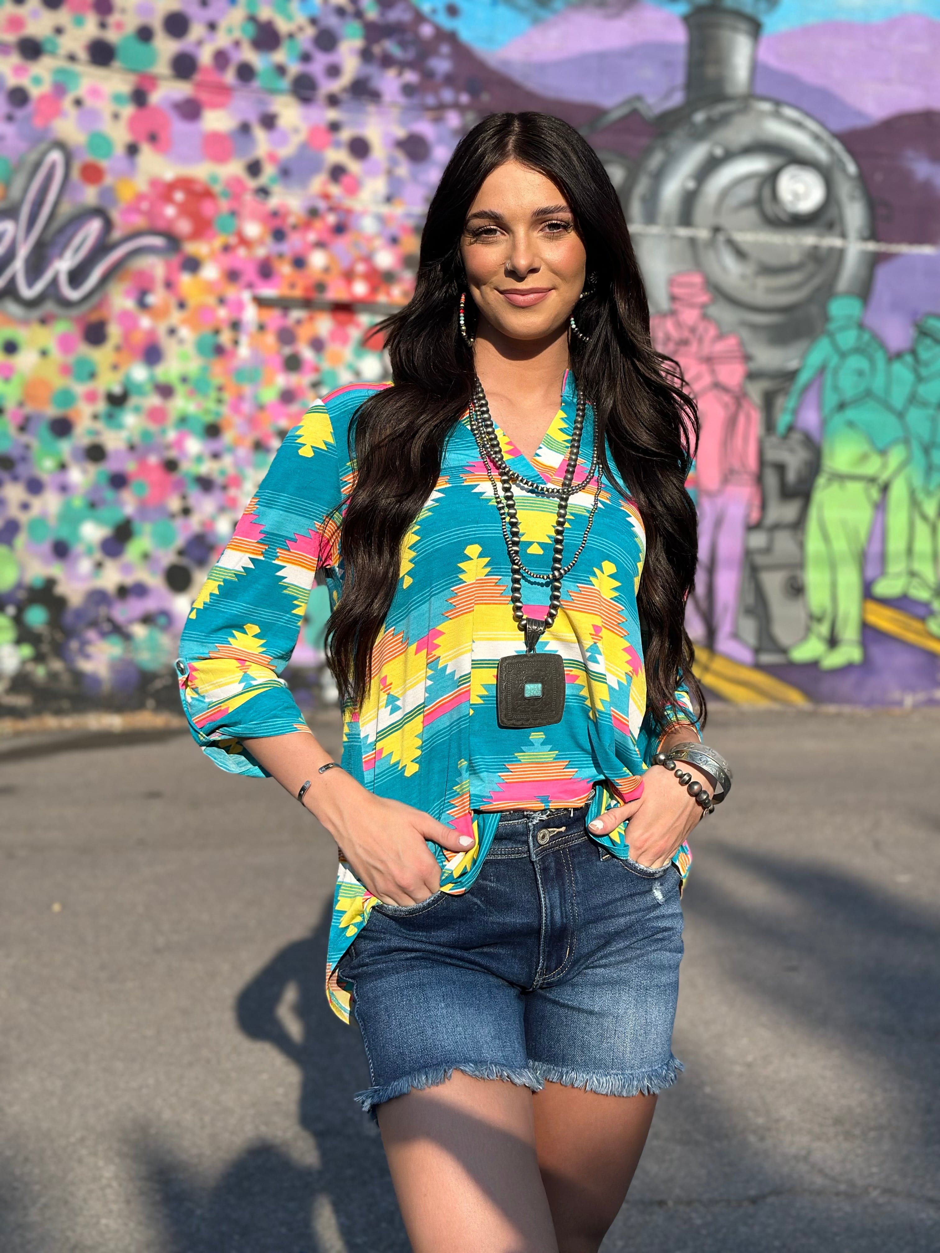 The Aztec Sun Lizzy Top – Shop Envi Me