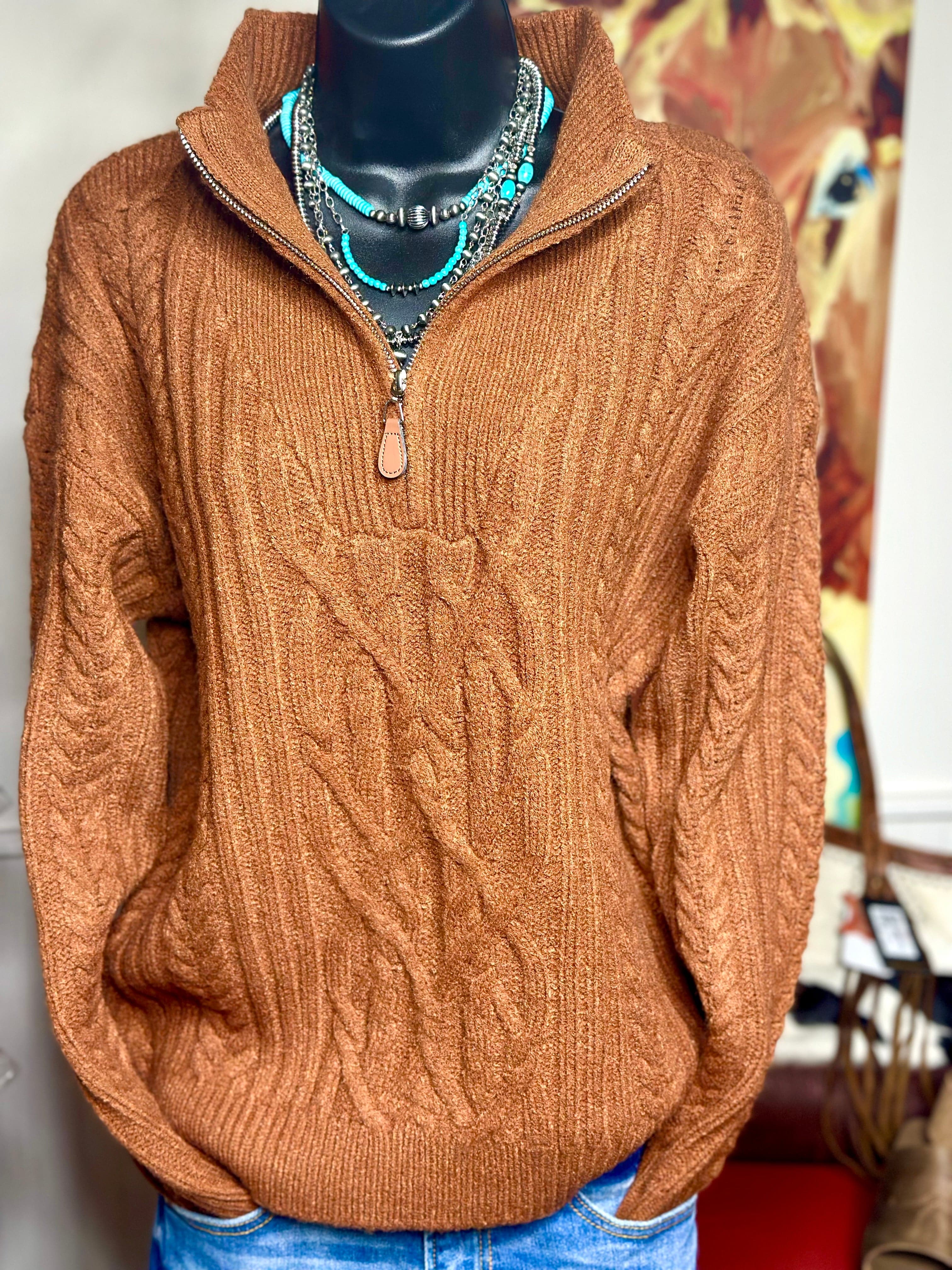 The Billings Rust Cowboy 🤠 Sweater – Shop Envi Me