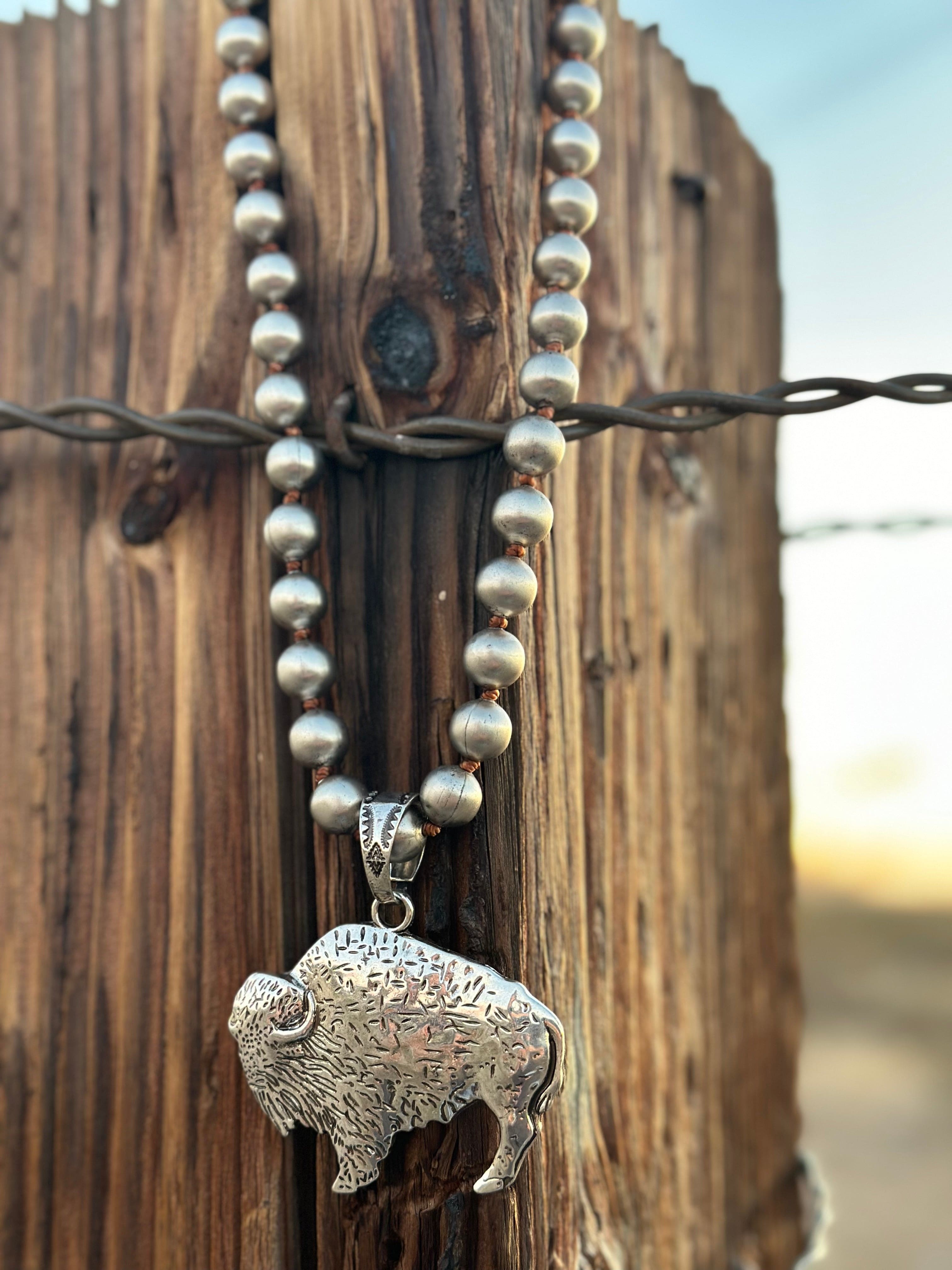 The Billy The Buffalo Pendant Necklace – Shop Envi Me