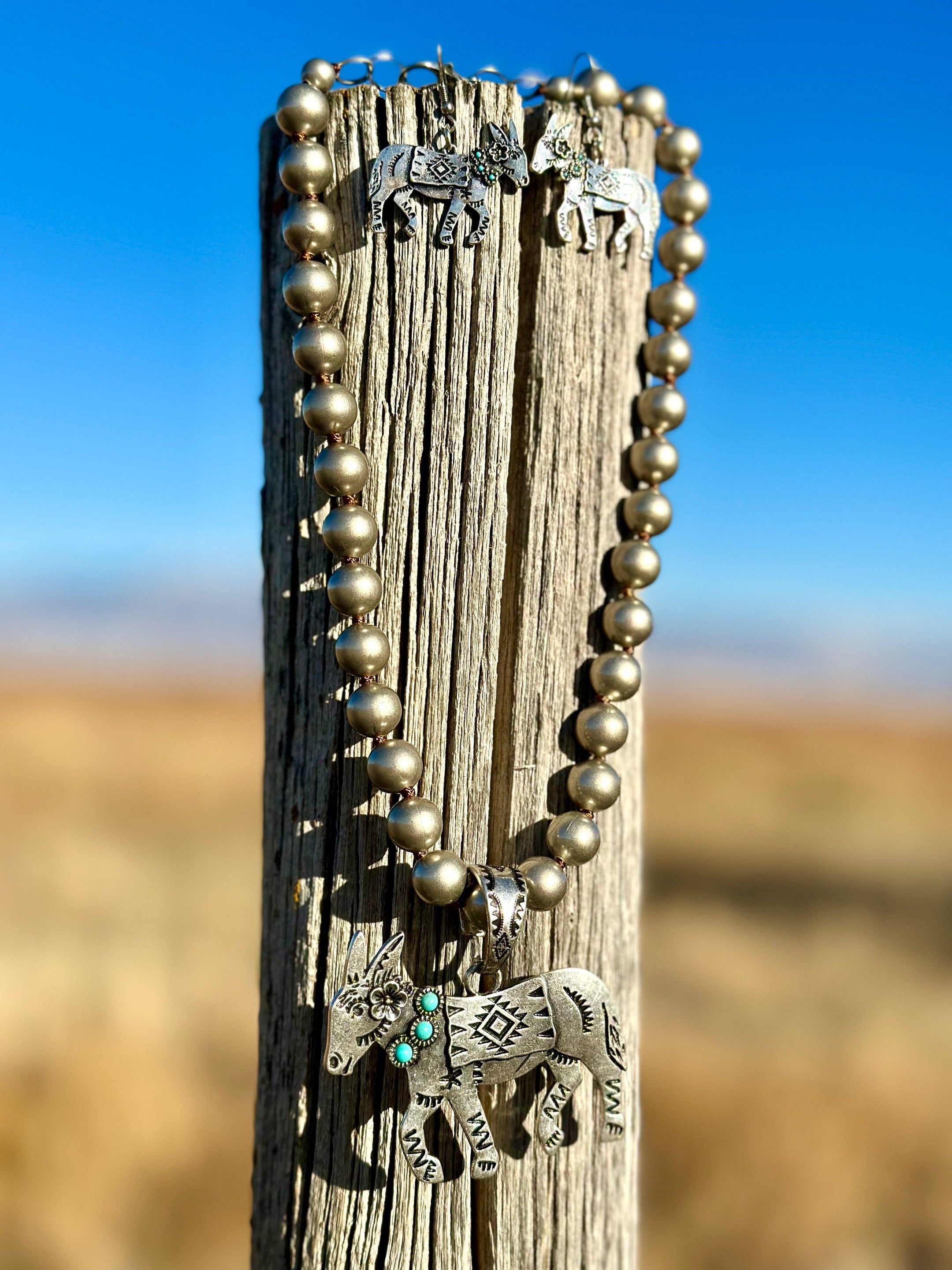 The Juan The Donkey Pendant Necklace – Shop Envi Me