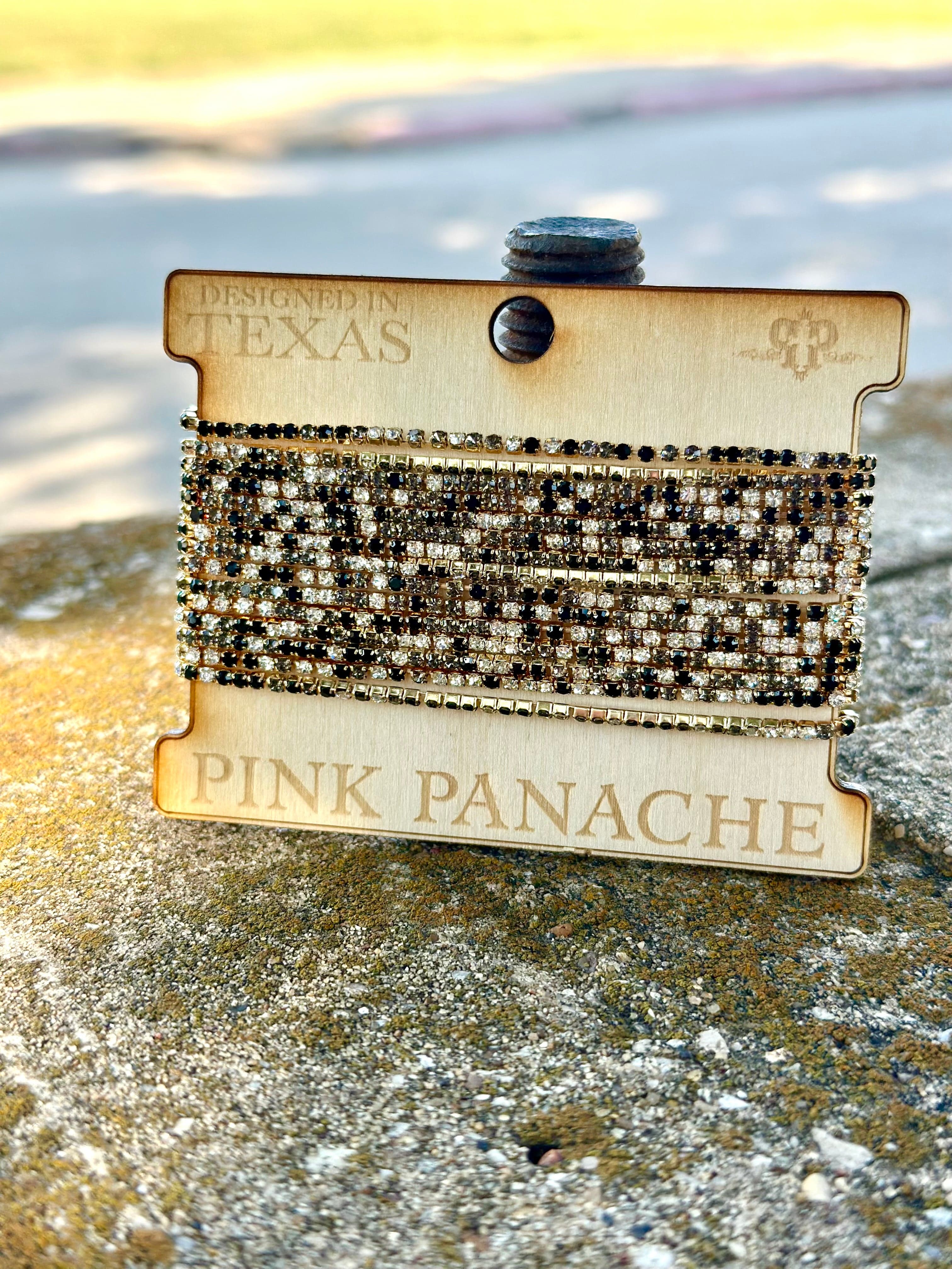 The Pink Panache Fall Gold Skinny Stack Bracelet Set – Shop Envi Me